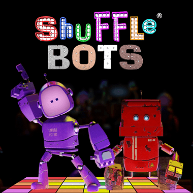 Play Shuffle Bots Pull Tab from Games Global with bitcoin.