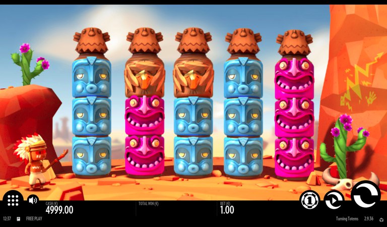 Play Turning Totems from with bitcoin.